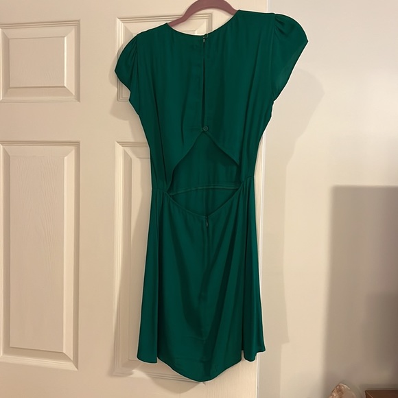 Reformation | Dresses | Reformation Emerald Green Mini Dress | Poshmark